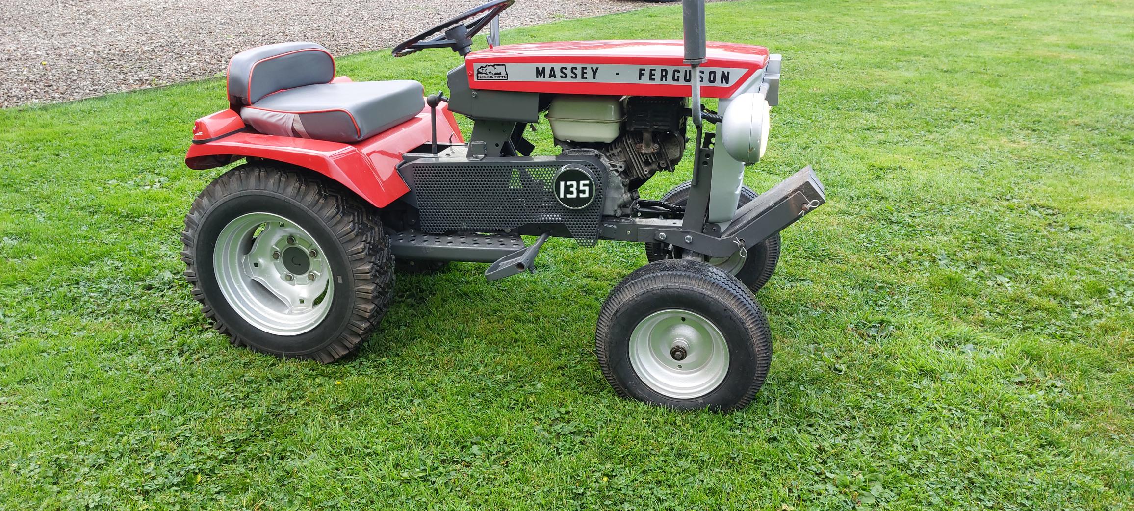 MASSEY FERGUSON SPECIAL BASED ON A WHEEL HORSE GARDEN TRACTOR | Morris ...